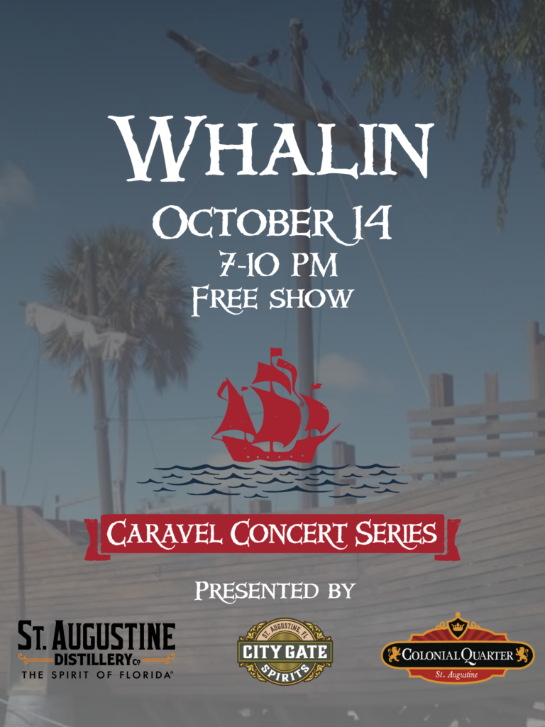 Caravel Concert Series feat. Whalin – October 14 – The Colonial Oak ...